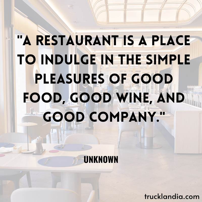 Restaurant Quotes To Delight Your Palate | Savor The Flavor